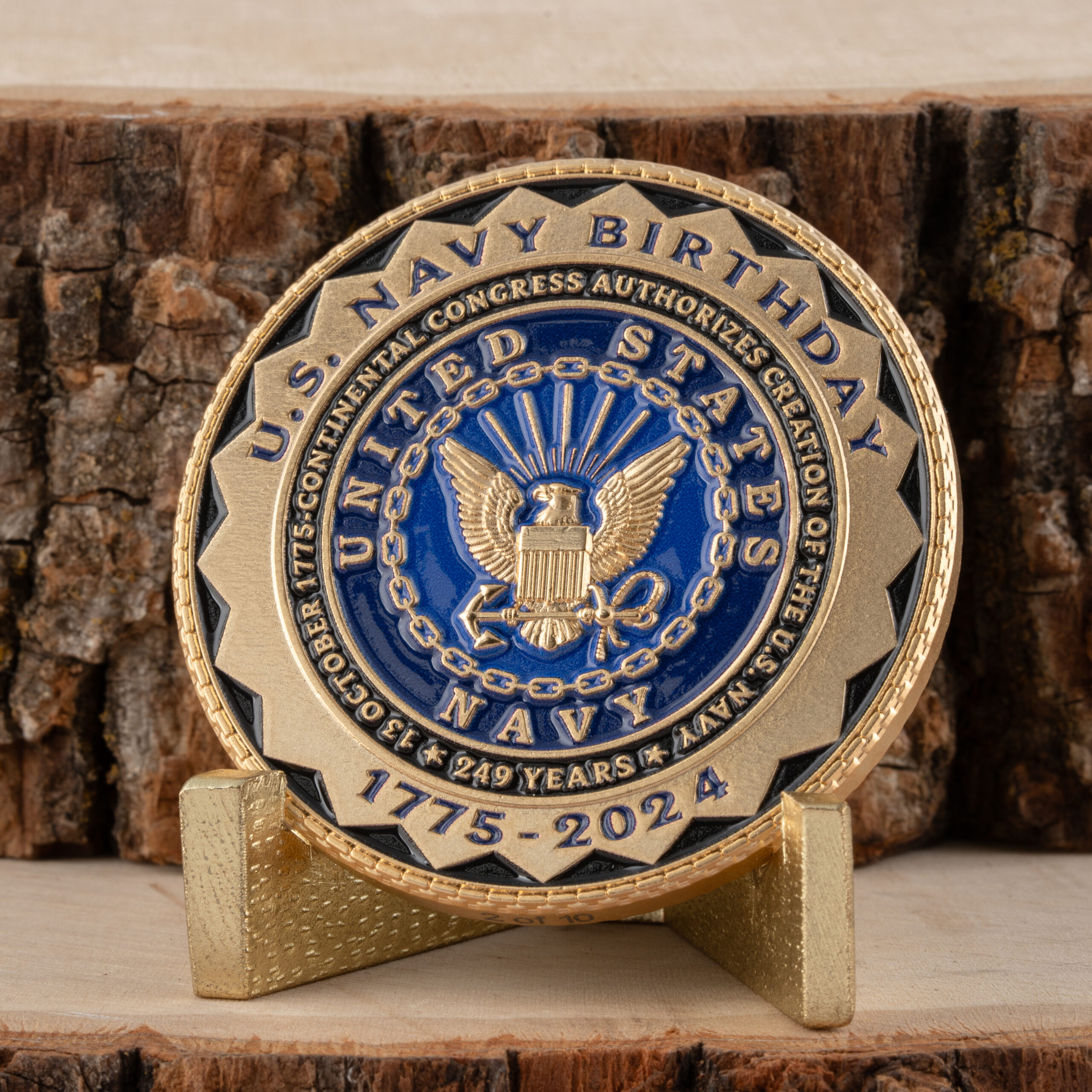 2024 Limited Edition US Navy Birthday Coin - Coins for Anything, Inc.