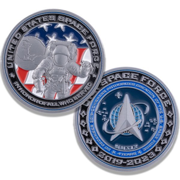 2023 US Space Force Birthday Coin - Coins for Anything, Inc.