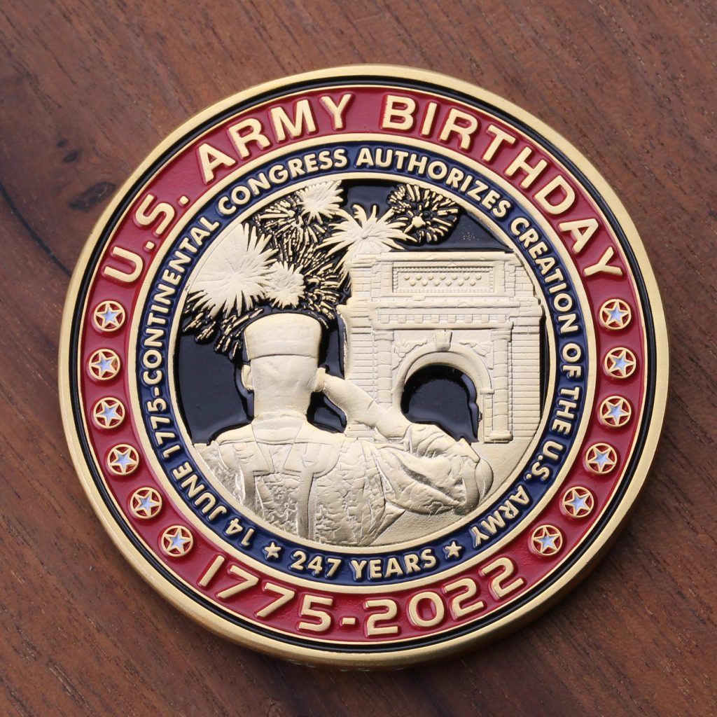 2022 Limited Edition US Army Birthday Challenge Coin - Coins for ...