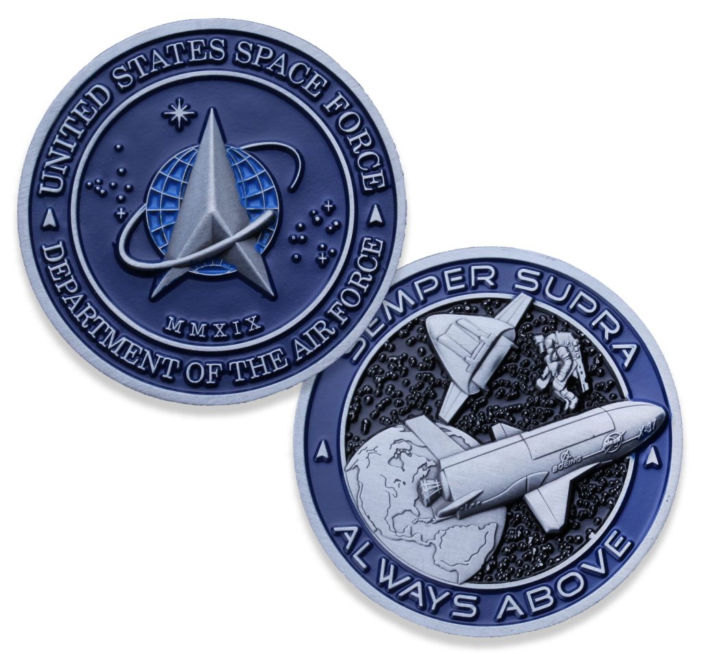 United States Space Force Challenge Coin - Coins for Anything, Inc.
