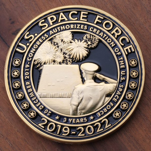2022 Limited Edition Space Force Birthday Challenge Coin - Coins for ...