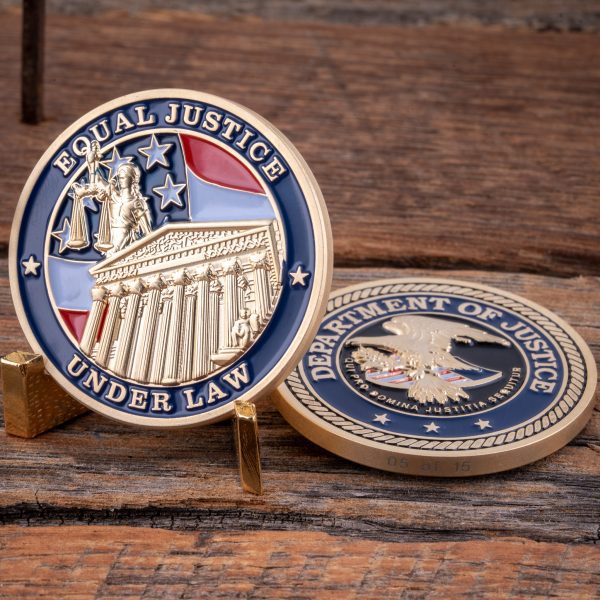 Limited Edition Department of Justice Challenge Coin - Coins for ...