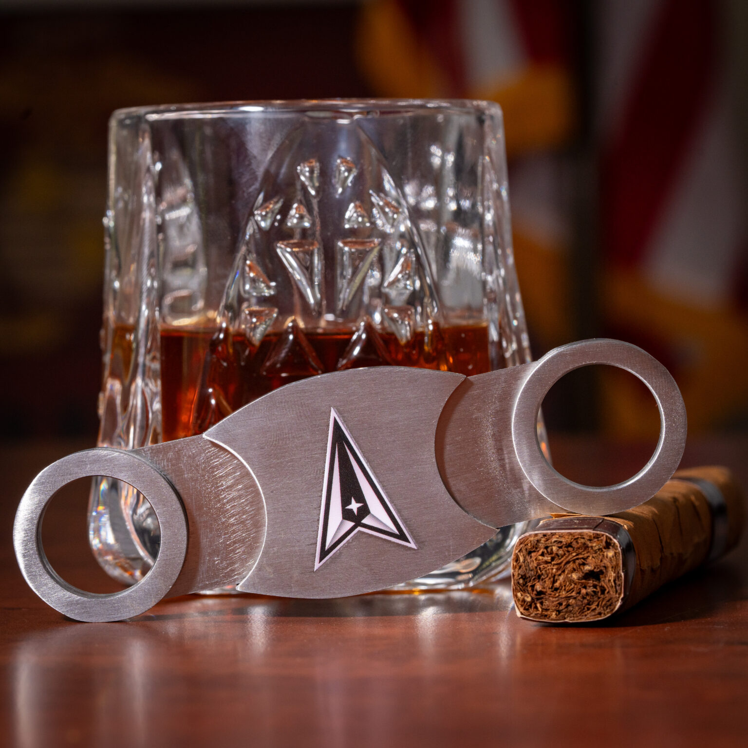 Space Force Cigar Cutter - Closed back design - Coins for Anything, Inc.