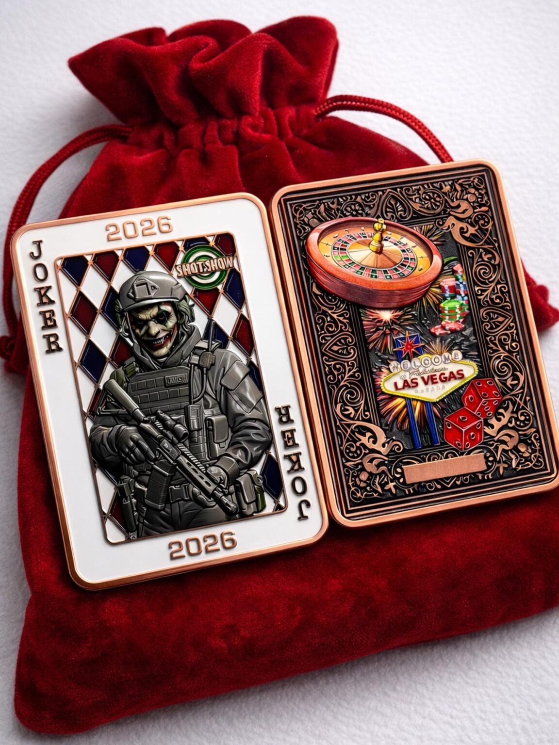 SHOT SHOW 2026 Joker Limited Edition Coin - Coins for Anything, Inc.